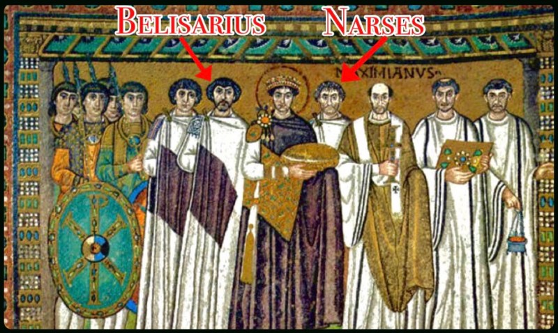 Justinian Mosaic (San Vitale)