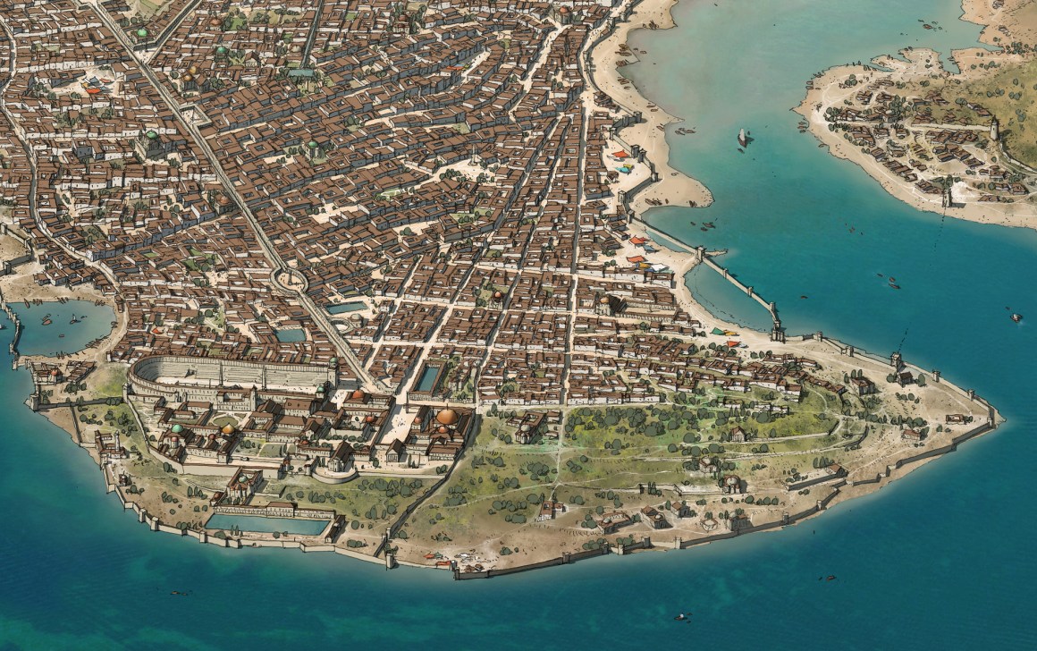 POPULATION OF CONSTANTINOPLE