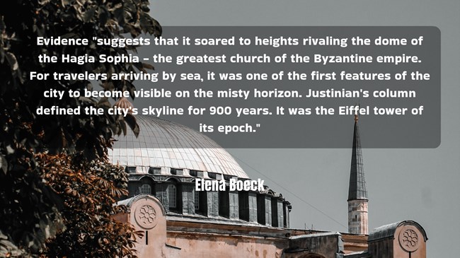 The Column of Justinian (WORK IN PROGRESS)