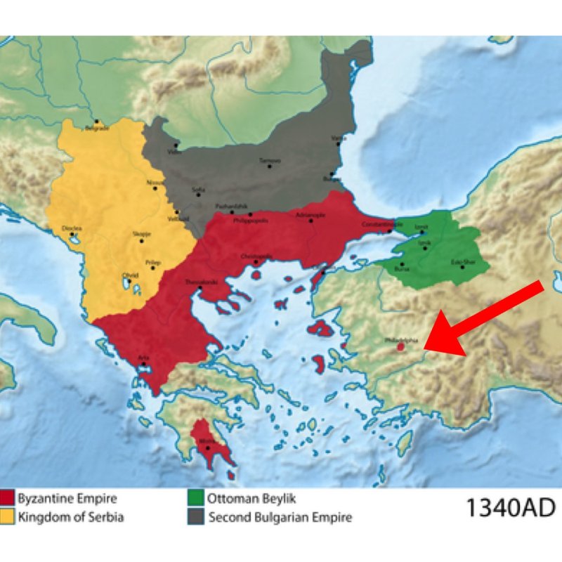The Collapse of Roman rule in Anatolia in the 13th Century