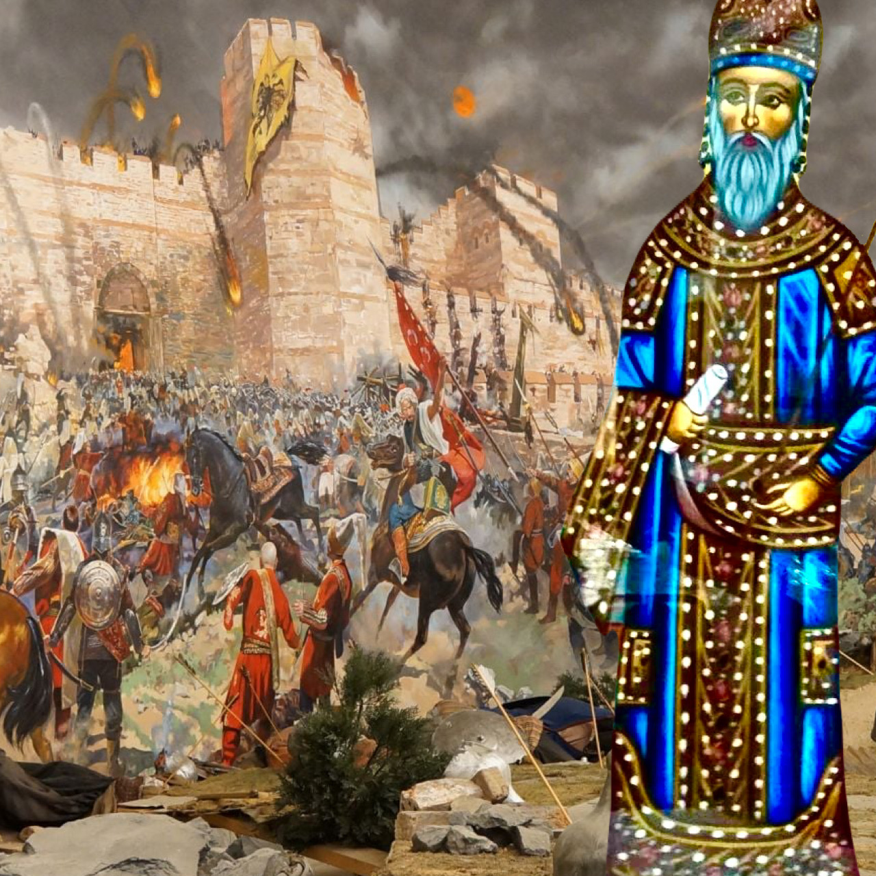 Manuel II Palaiologos in Italy, France, and England.