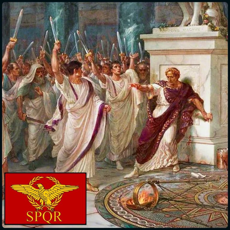 What were the mighty Julius Caesar’s last words?