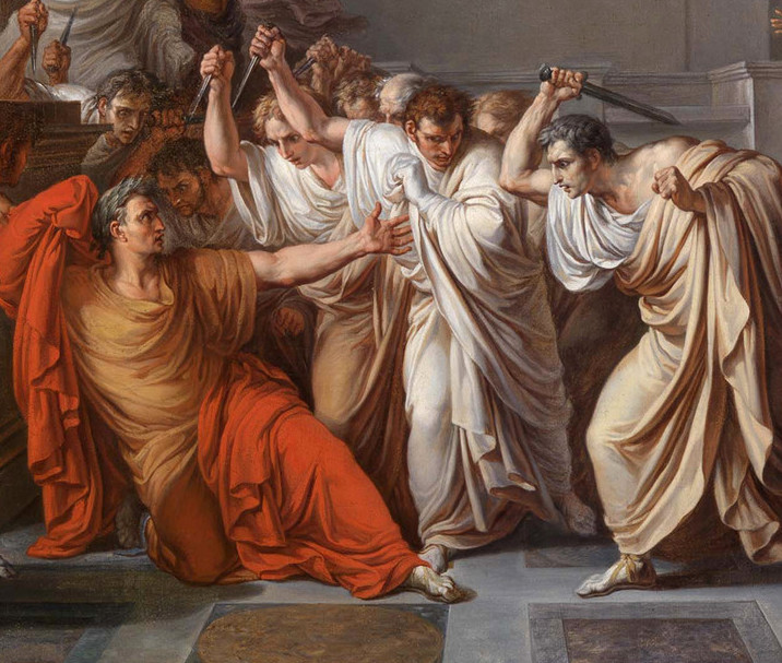 What were the mighty Julius Caesar’s last words?