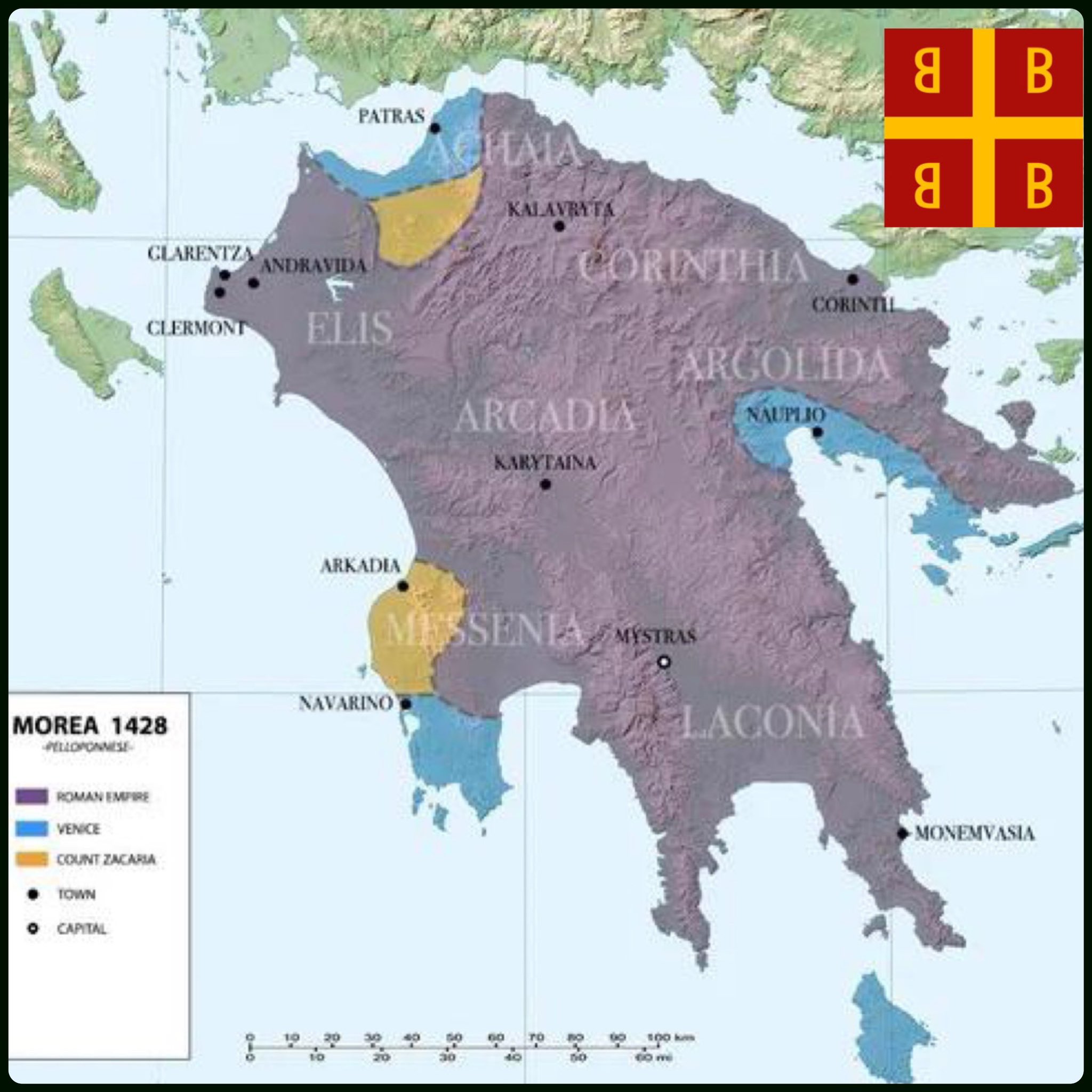 THE DESPOTATE OF THE MOREA